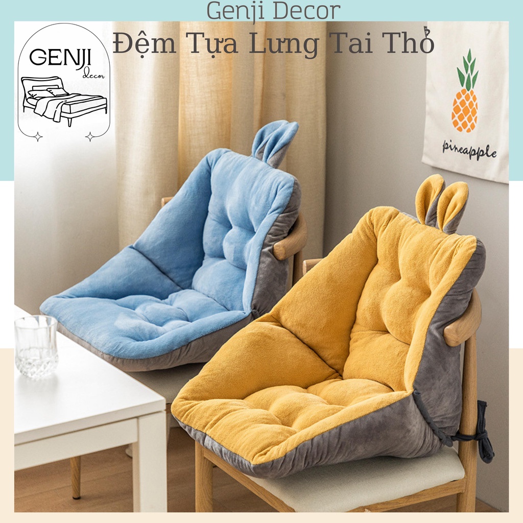 Ghế tựa lưng ngồi bệt Genji Decor, gối tựa lưng sofa, gối tựa lưng văn ...