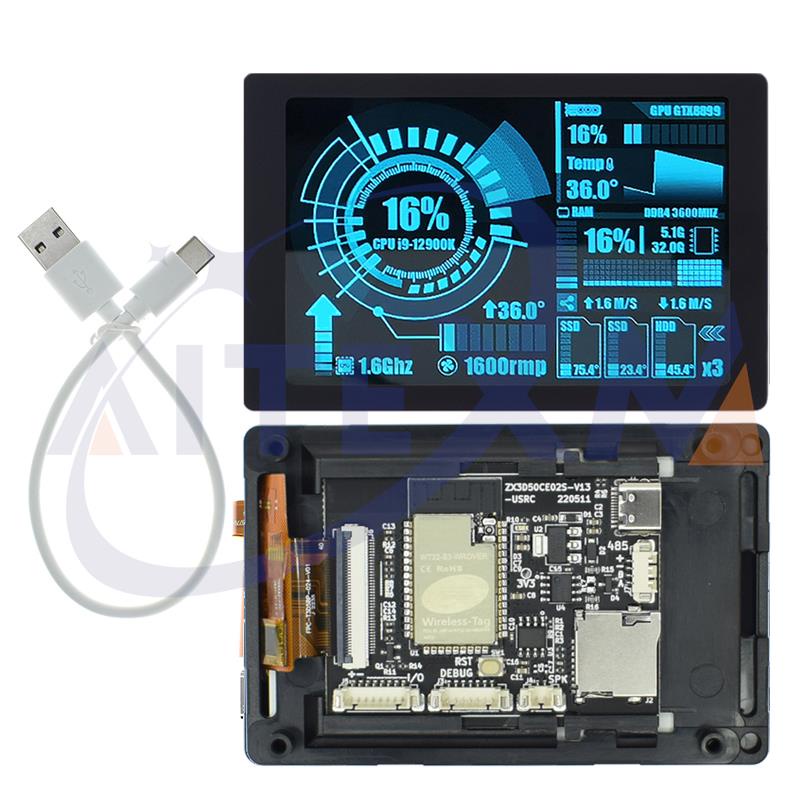 1 Bảng Mạch Phát Triển ESP32 - WT32-SC01 PLUS Với Màn Hình LCD Cảm Ứng 3.5 inch 320X480 | Shopee ...