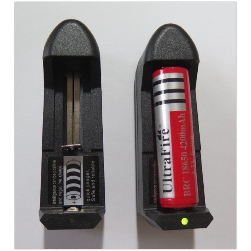 Bộ sạc pin 3.7V 4200mAh Ultrafire 18650 / 17670 / 14500 / 10440 / 16340 ...