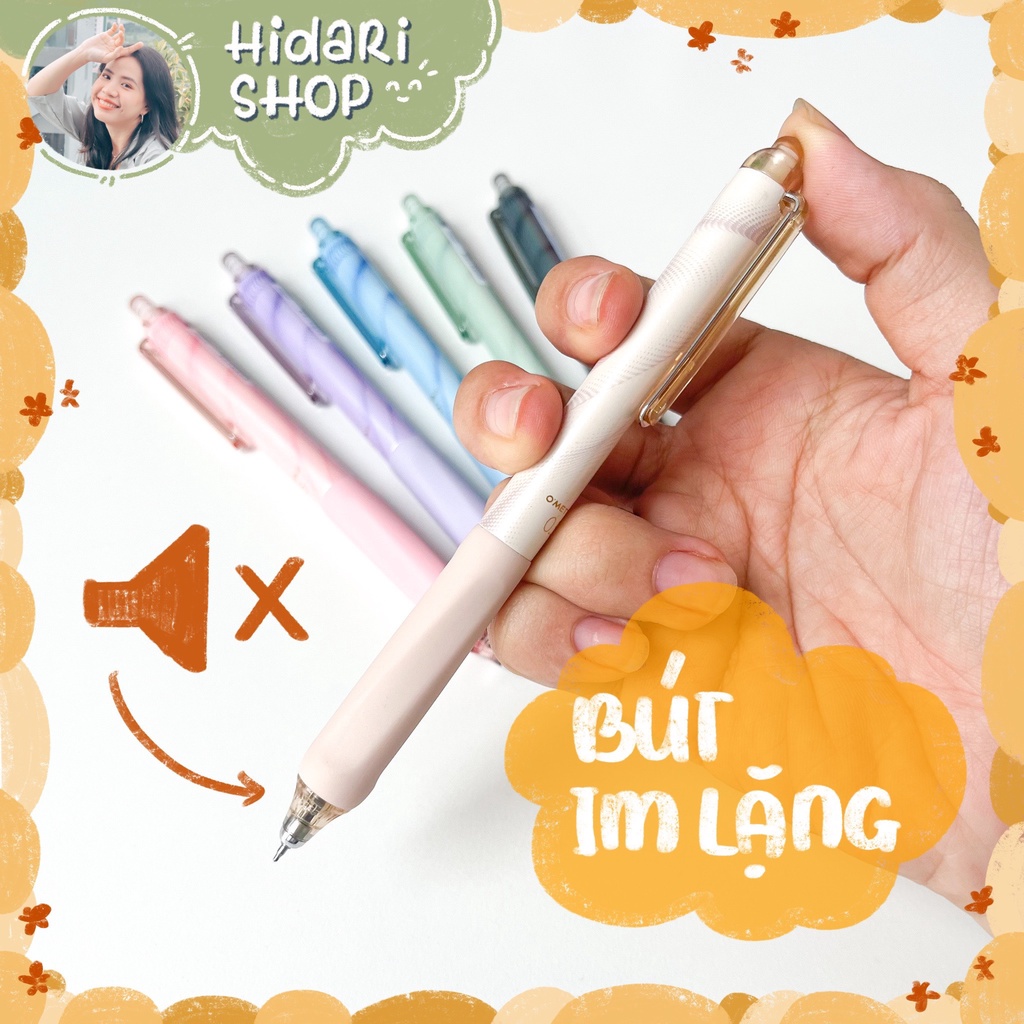 Bút Gel IM LẶNG Beifa Ometta 0.5 Nhanh Khô (Có Ruột Thay Thế) / Hidari ...