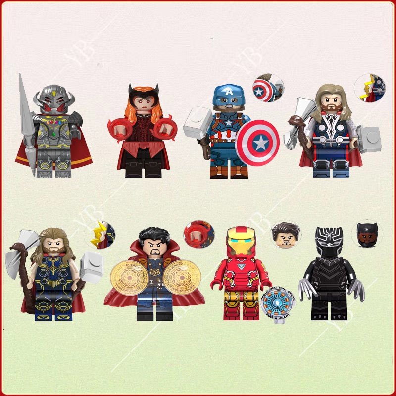 Đồ Chơi Lắp Ráp Mô Hình Nhân Vật Siêu Anh Hùng Marvel Mô Hình Đồ Chơi ...
