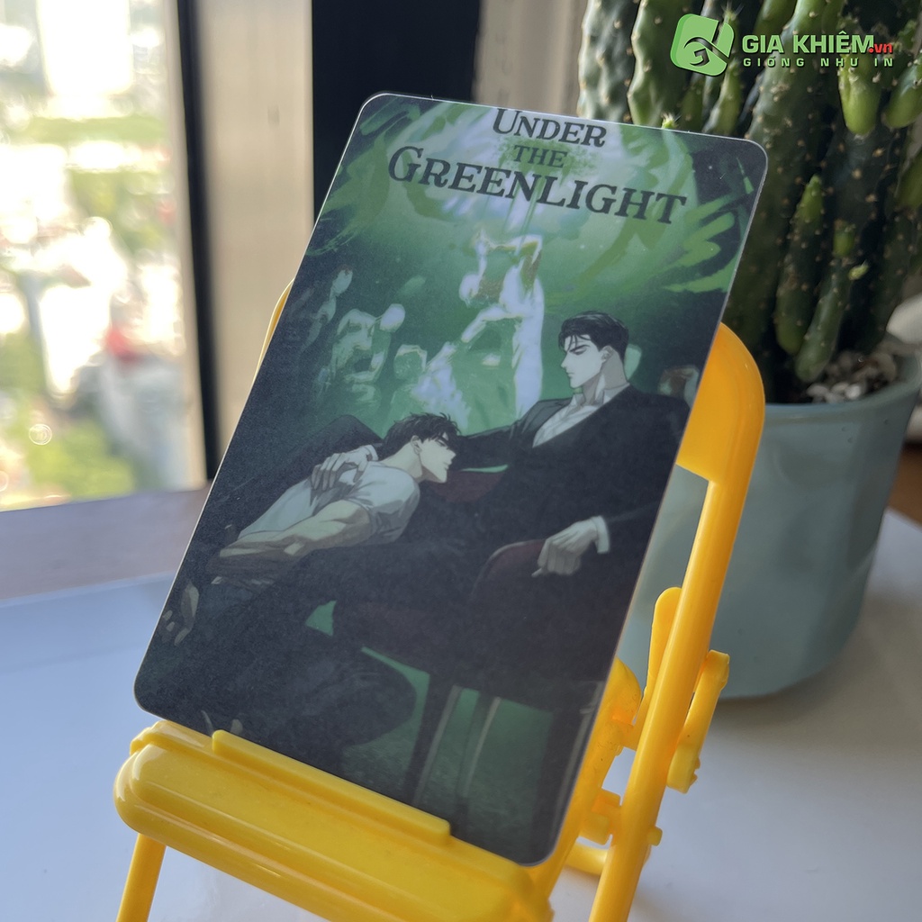 Card bơi UNDER THE GREEN LIGHT Card nhựa dày như thẻ ATM CCCD | Shopee ...