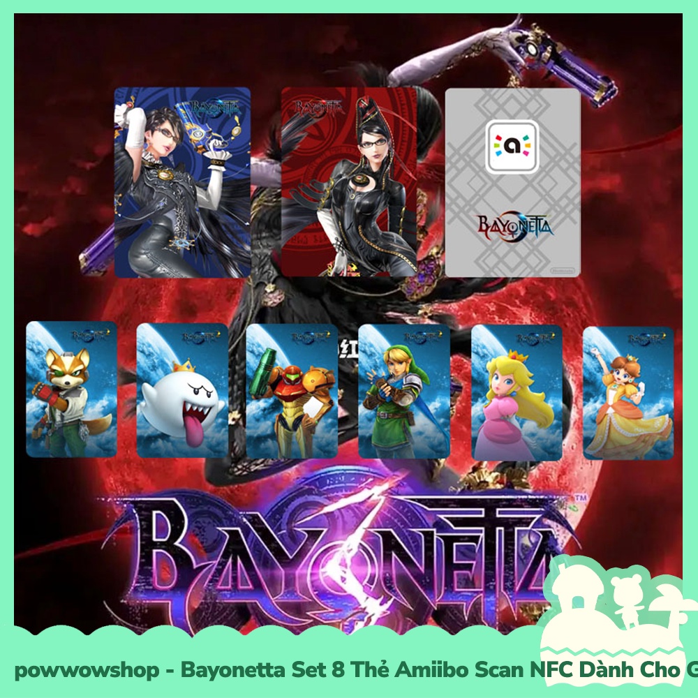 [Sẵn VN - Hỏa Tốc] Oled/V1/V2/Lite Set Phụ Kiện Thẻ Amiibo Scan NFC ...