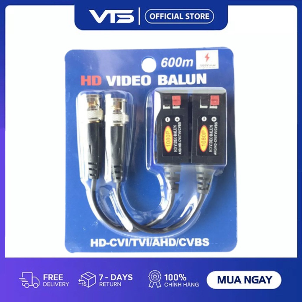 [NPP CHÍNH HÃNG] Bộ Jack Balun Chuyển Đổi Tín Hiệu Camera Loại Tốt ...