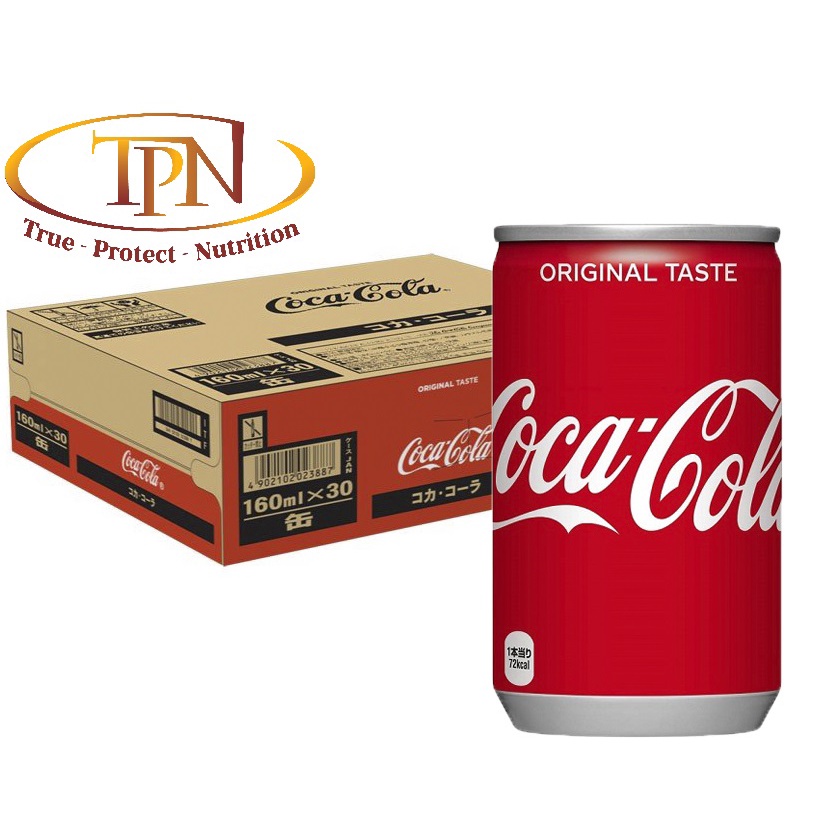 Coca mini 160ml thùng 30 lon (hàng Nhật) | Shopee Việt Nam
