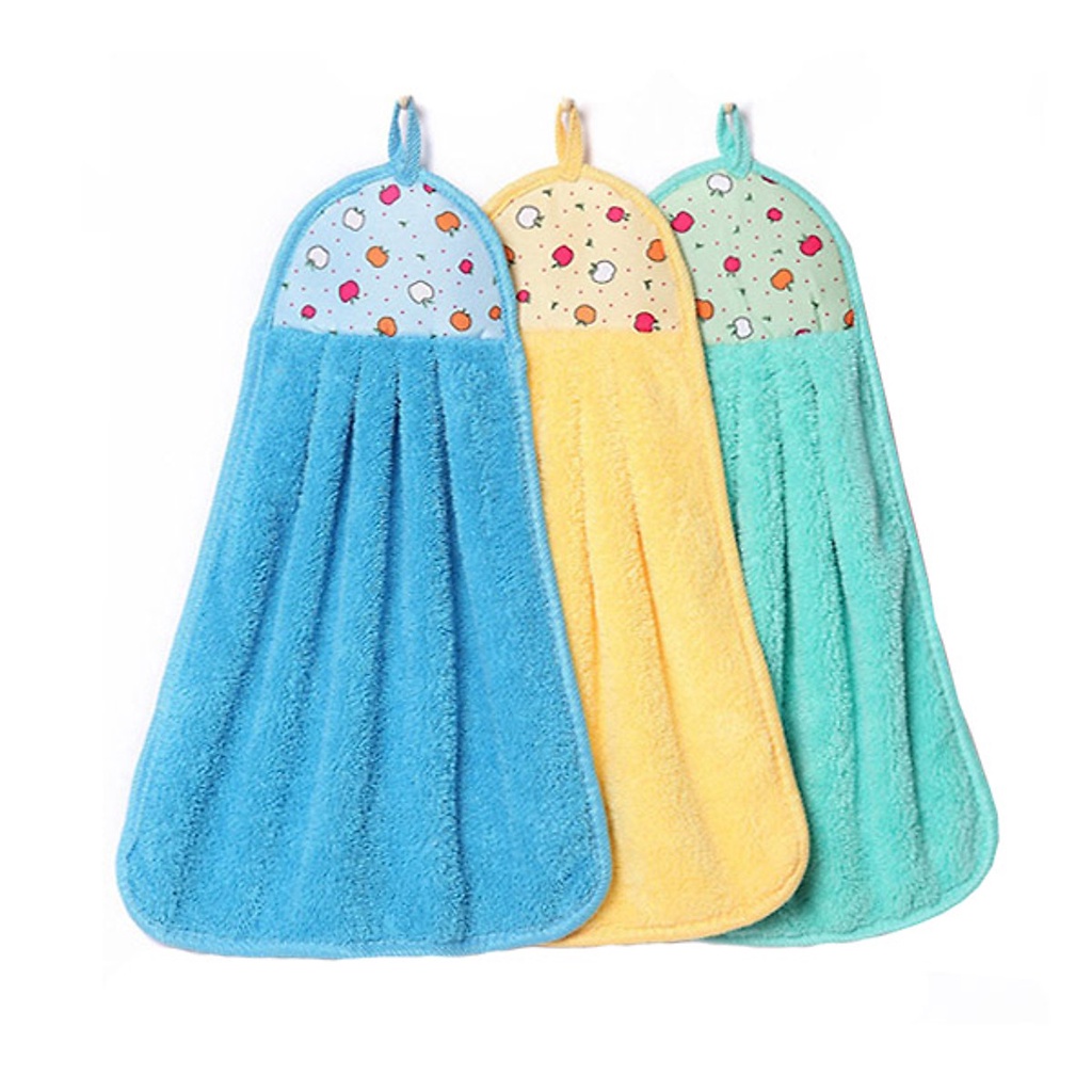 Set 3 chiếc khăn lau tay, lau bếp đa năng siêu thấm | Shopee Việt Nam