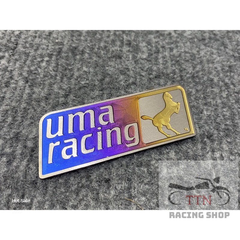 Tem Titan Logo UMA RACING dán trang trí xe máy Titan 100% | Shopee Việt Nam