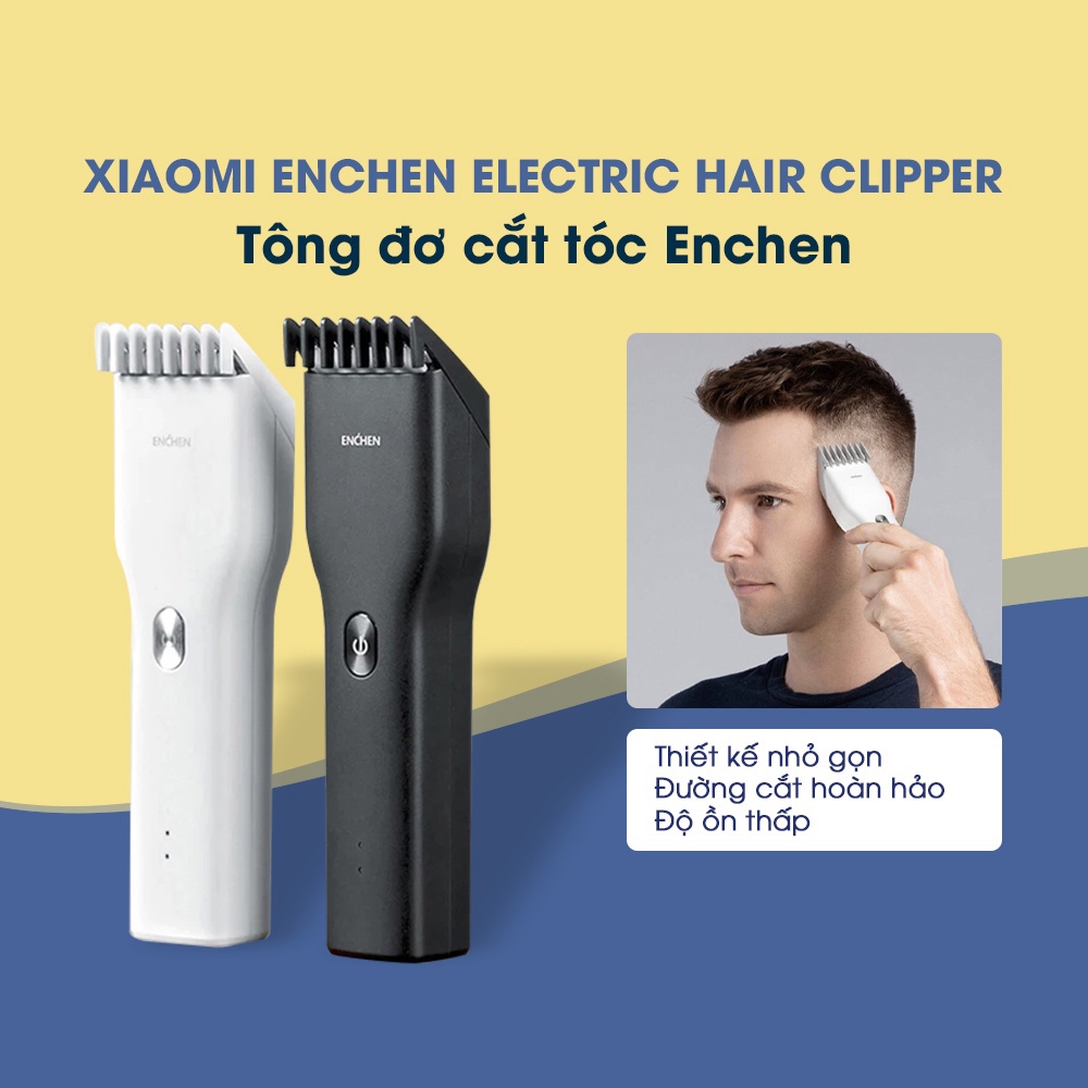 Tông đơ cắt tóc điện Xiaomi Enchen Boost Dùng Cho Người Lớn và Trẻ Em FULLBOX | Shopee Việt Nam