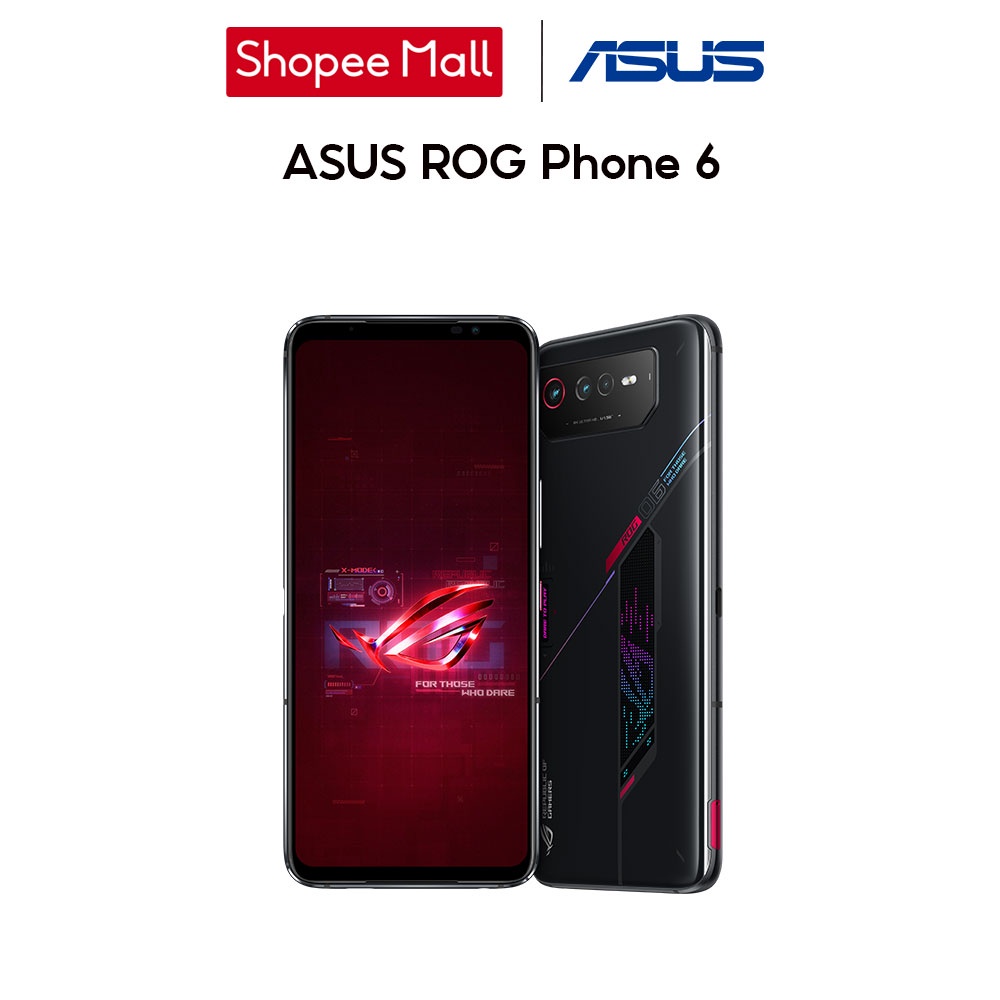 Điện thoại ASUS ROG Phone 6 (12GB | 256GB | Đen | Chính Hãng) | Shopee ...