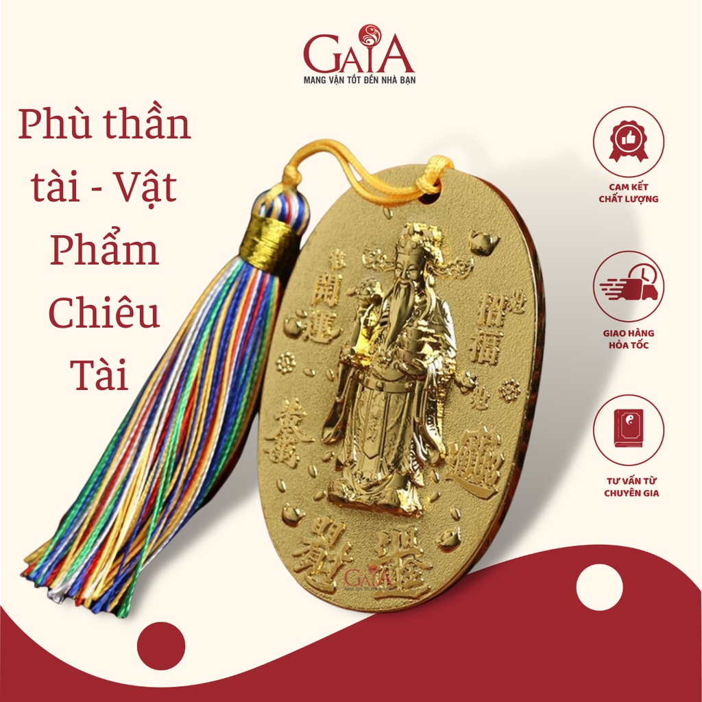 Phù thần tài cá nhân, vật phẩm chiêu tài phong thuỷ PTT11 | Shopee Việt Nam