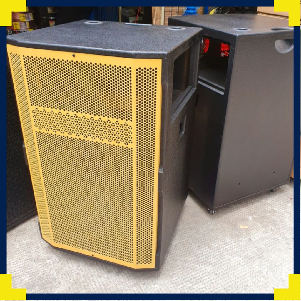 VỎ THÙNG LOA 4T 5T ĐƠN SƠN SẦN ĐẸP, VÁN MDF 15MM ĐẰY ĐỦ PHỤ KIỆN LƯỚI HỌNG BÁNH XE KÍCH THƯỚC BO ...