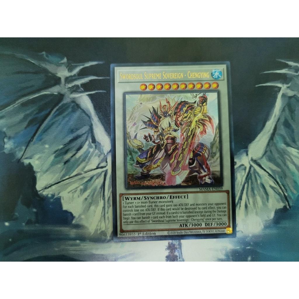 Thẻ bài Yugioh - TCG - Swordsoul Supreme Sovereign - Chengying / MAMA ...