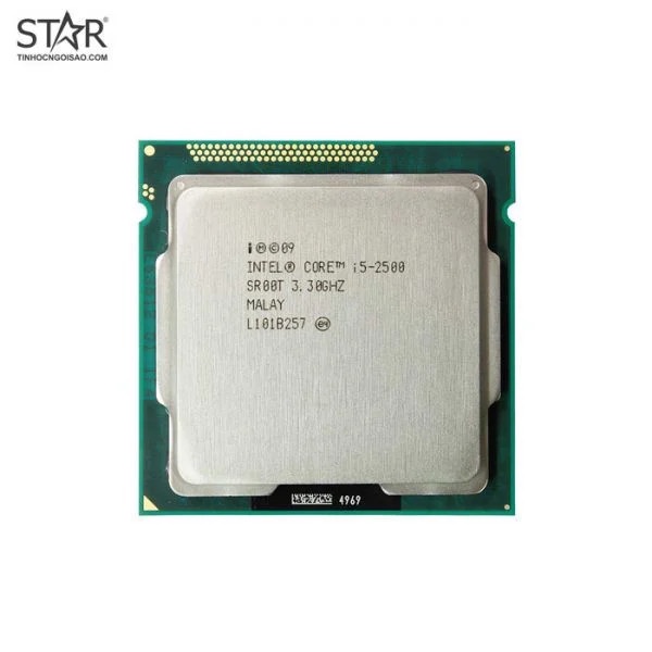 CPU Intel Core i5 2500 (3.70GHz, 6M, 4 Cores 4 Threads) TRAY chưa gồm ...
