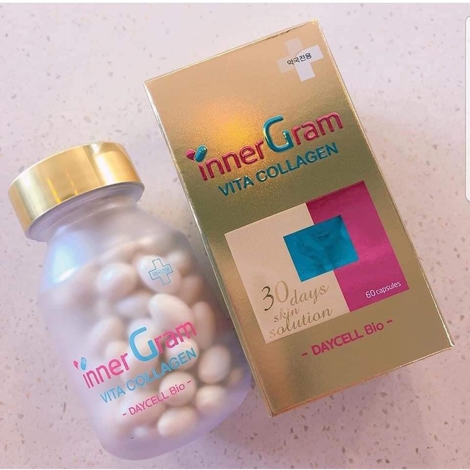 Viên Uống Cấp Nước Và Collagen InnerGram Lọ 60 Viên | Shopee Việt Nam