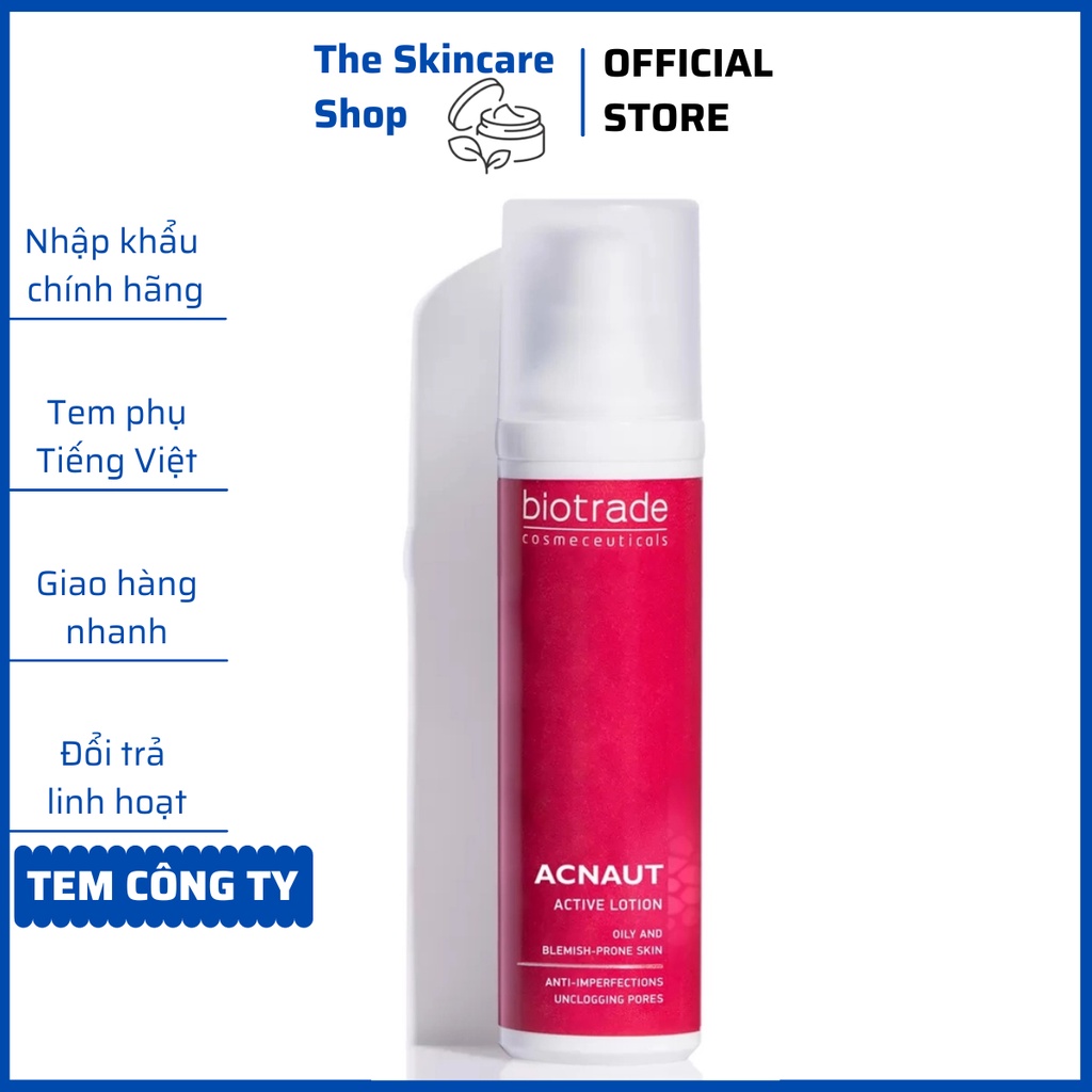 [CHÍNH HÃNG]Dung dịch chấm mụn hoạt tính Biotrade Acnaut Active Lotion ...