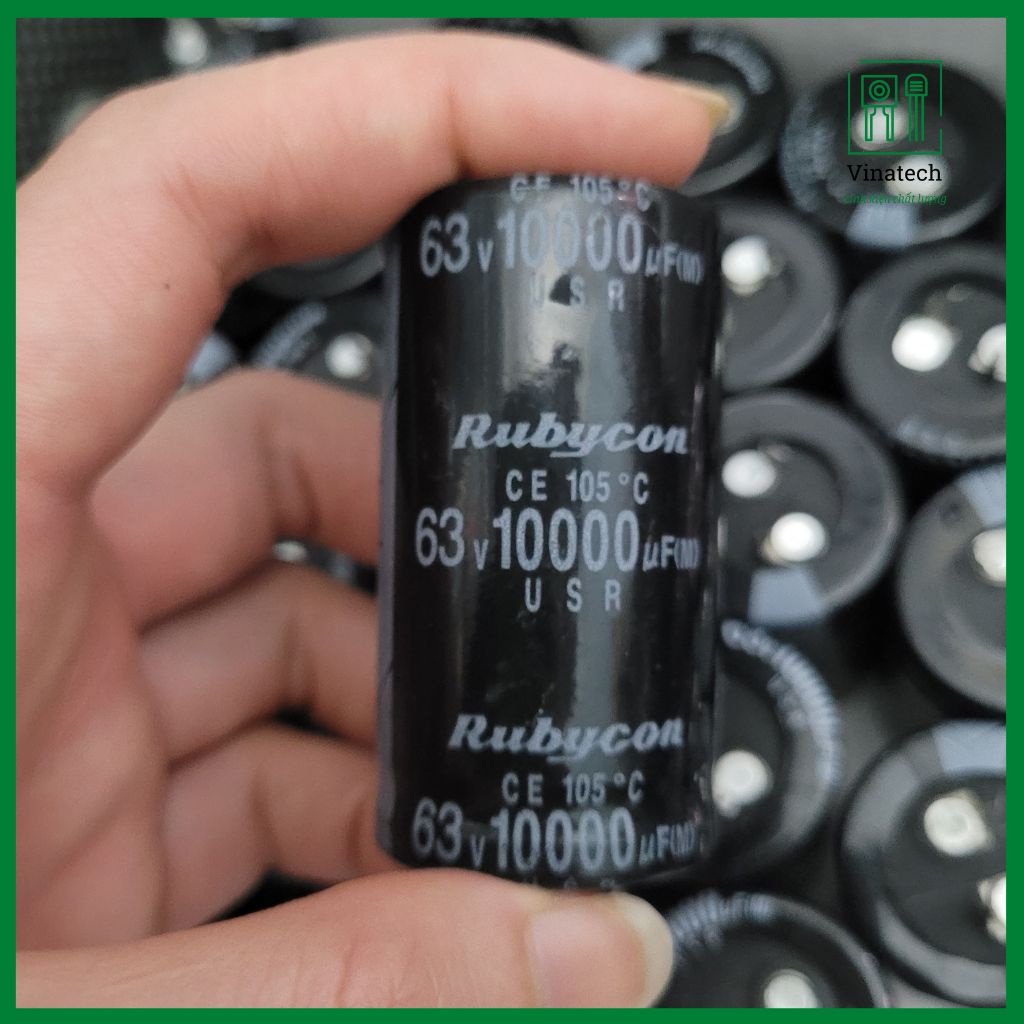 Tụ Rubycon 63V 10000uf hàng mới 4.5*3cm chất lượng | Shopee Việt Nam