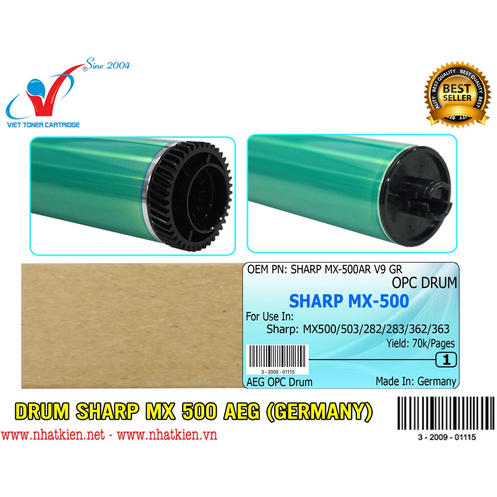 DRUM SHARP MX 500 AEG (GERMANY) | Shopee Việt Nam