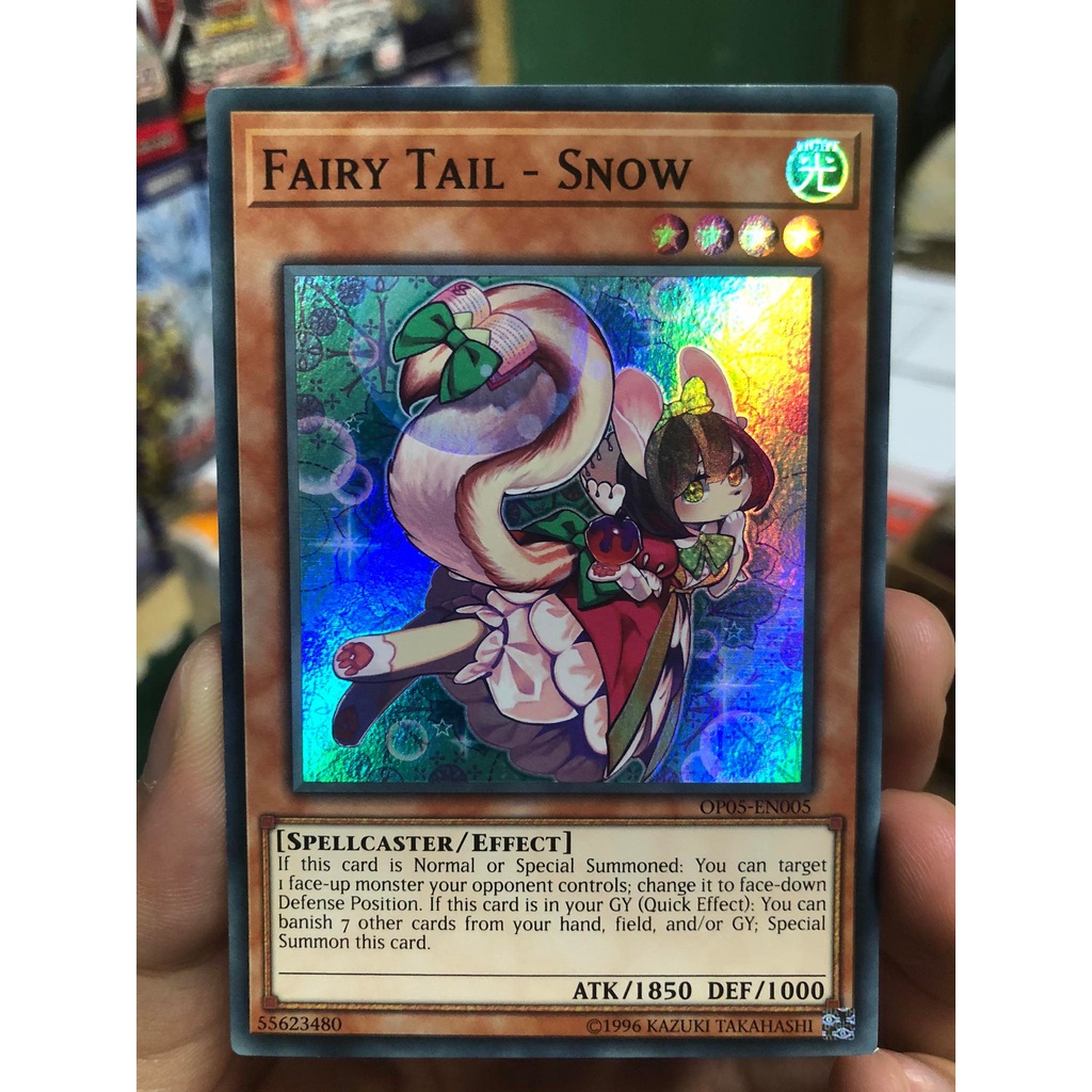 [08112022]Thẻ bài Yugioh TCG chính hãng "Fairy Tail" (OP05-EN005 ...