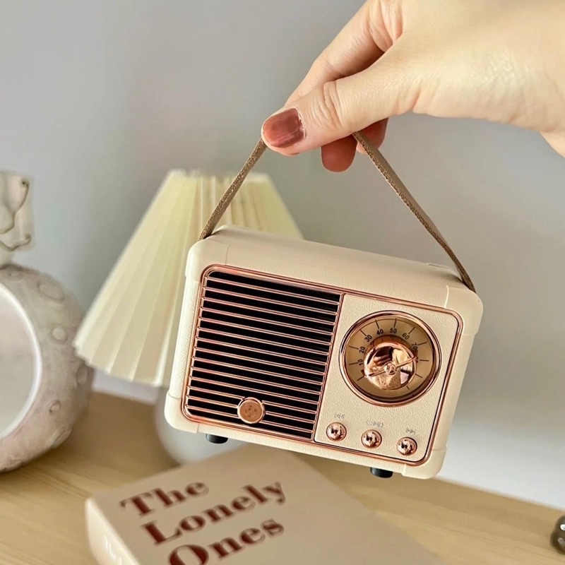 Loa Bluetooth mini vintage phong cách Retro (ảnh thật) | Shopee Việt Nam