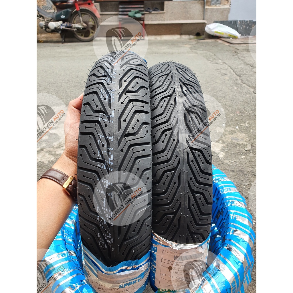 (VỎ THÁI LAN CHO XE TAY GA) Vỏ lốp xe Goodride H571 gai mới cho Air Blade, Vario, Vision, Click ...