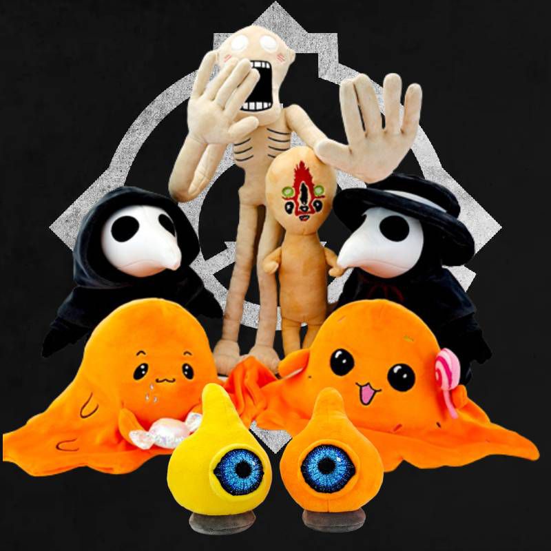 Halloween Cute Plague Doctor Series Scp Foundation Plush Doll Scp-999 ...