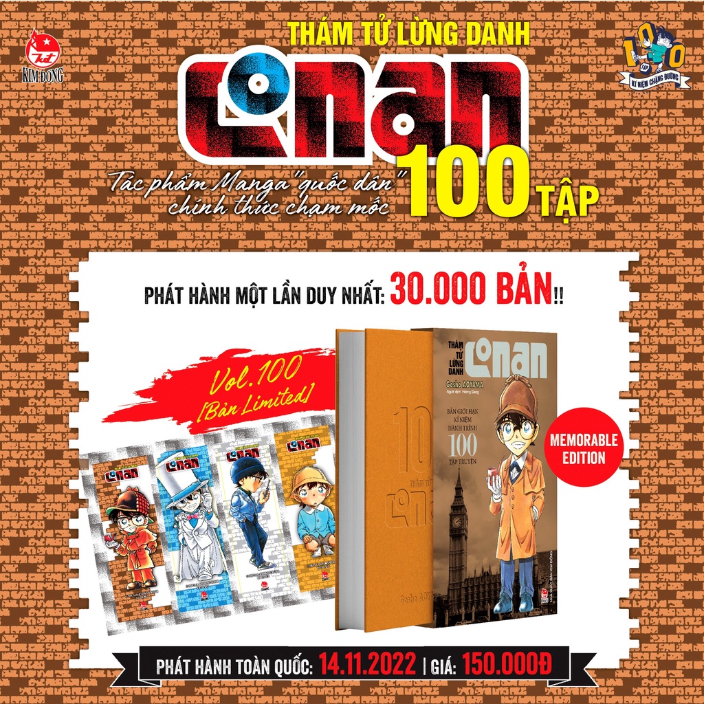 [PKSHOP] CONAN 100 - LIMITED EDITION & COMBO LIMITED + ỐNG ĐỰNG ...