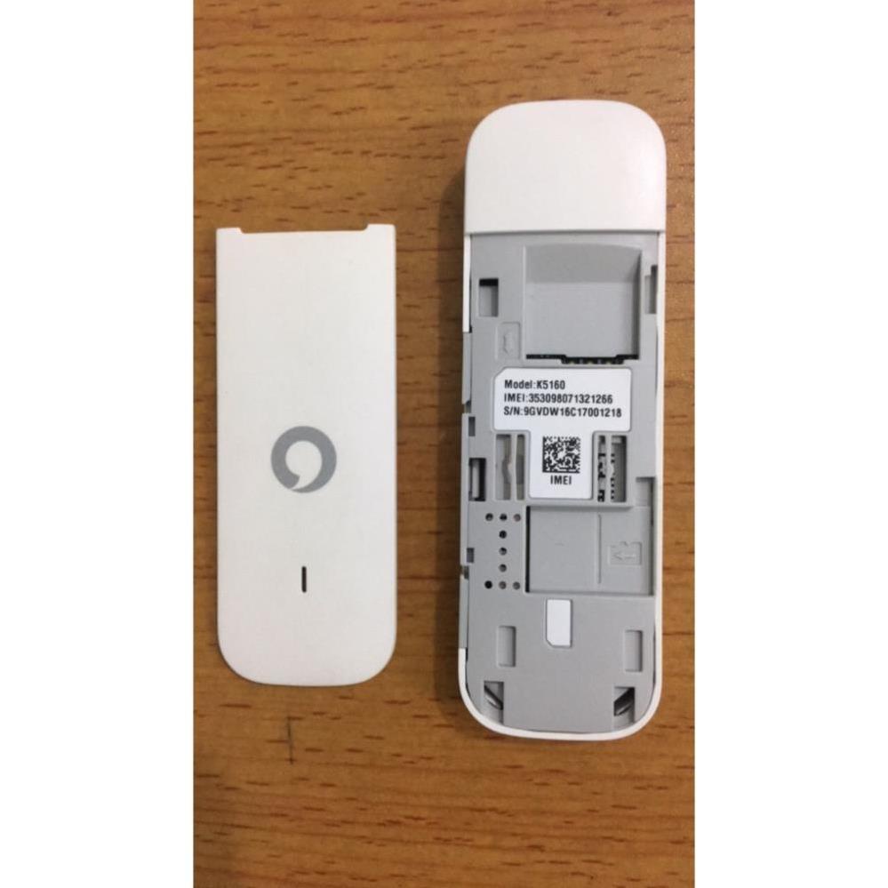 USB Dcom 4G LTE Vodafone K5160 150Mbps bản nâng cấp của huawei E3372 ...