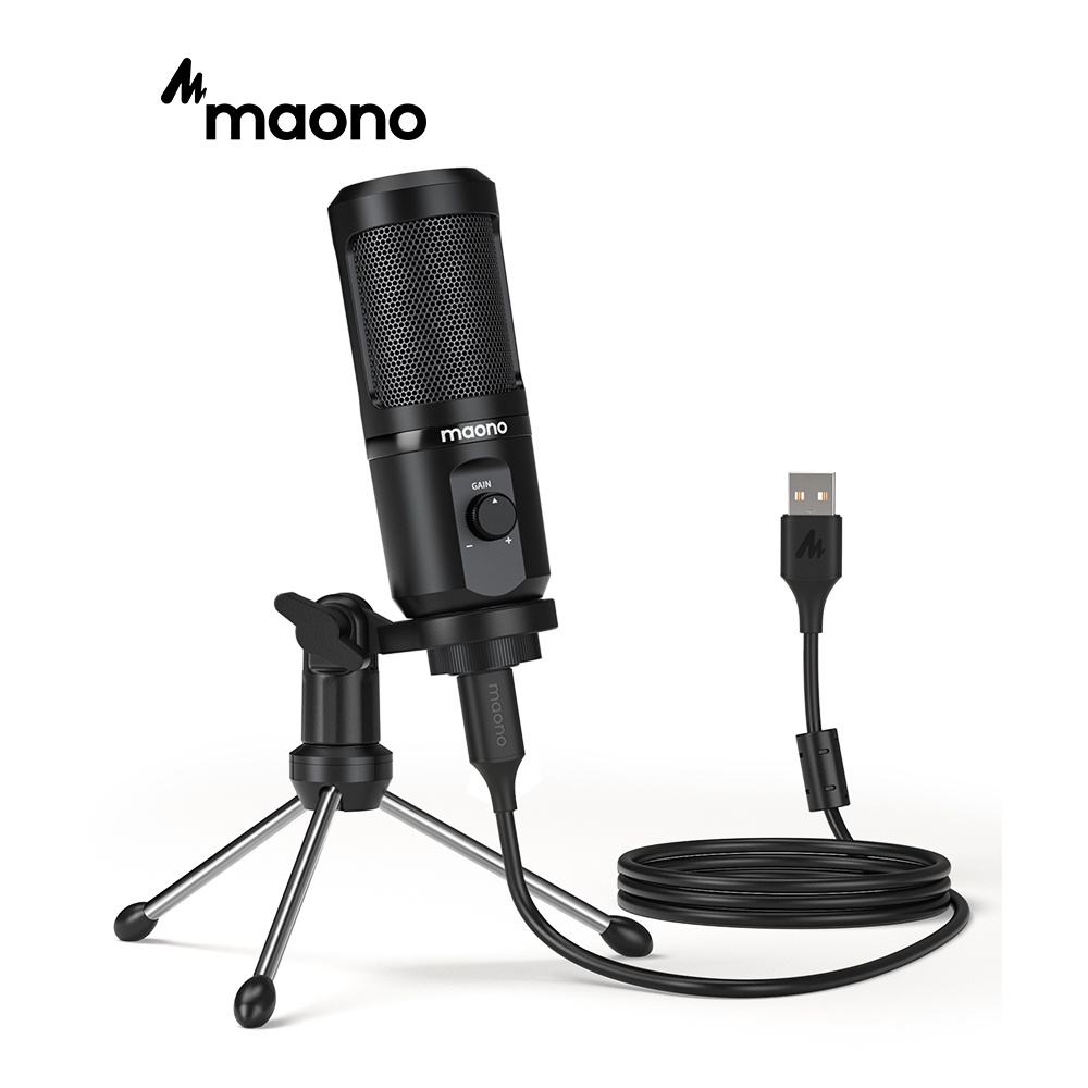 Micro USB AU-PM461TR Có Mic Cho PC Laptop Máy Tính Để Phát Trực Tiếp ...