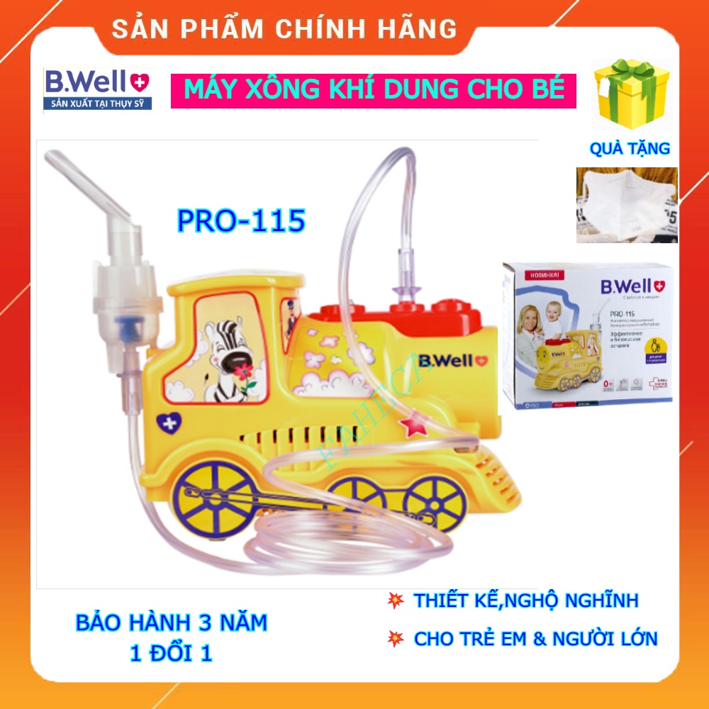 (HỏaTốc1h) Máy xông khí dung cho bé BWELL PRO115 -Máy xông mũi họng B.well Pro-115 – Thụy Sĩ ...