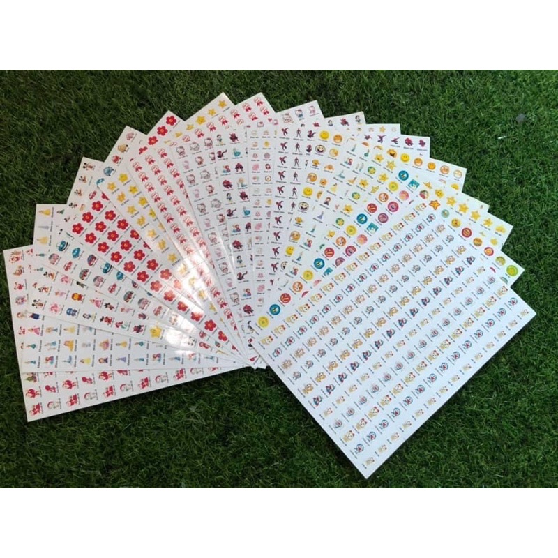 Sticker lời khen tiếng việt 154 stickers 1 tấm | Shopee Việt Nam