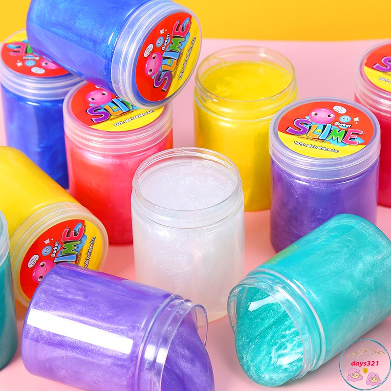 SLIME hình hộp đặc mây NG0C TRAI 7 màu đồ chơi slam cực đẹp squishy ...