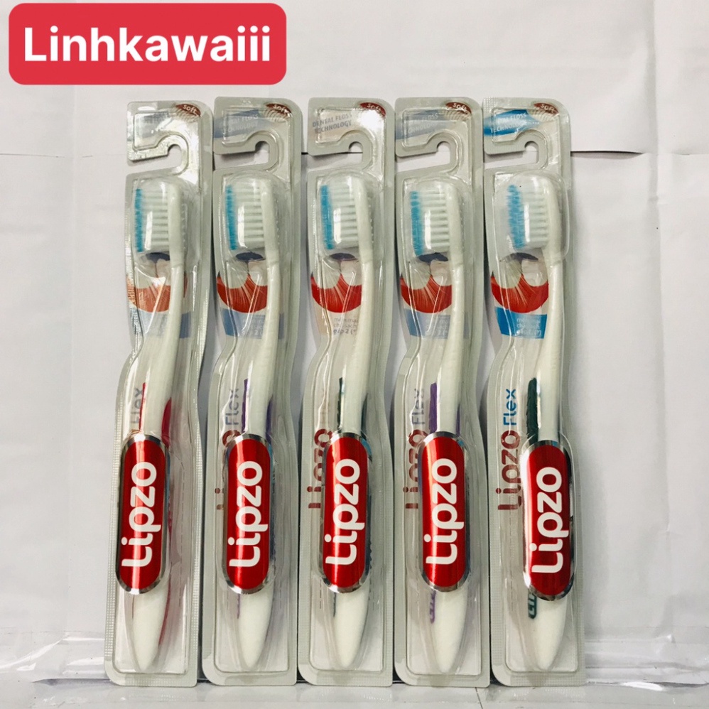 Bàn Chải Đánh Răng Lipzo Flex Khay Dành Cho Người Lớn | Shopee Việt Nam