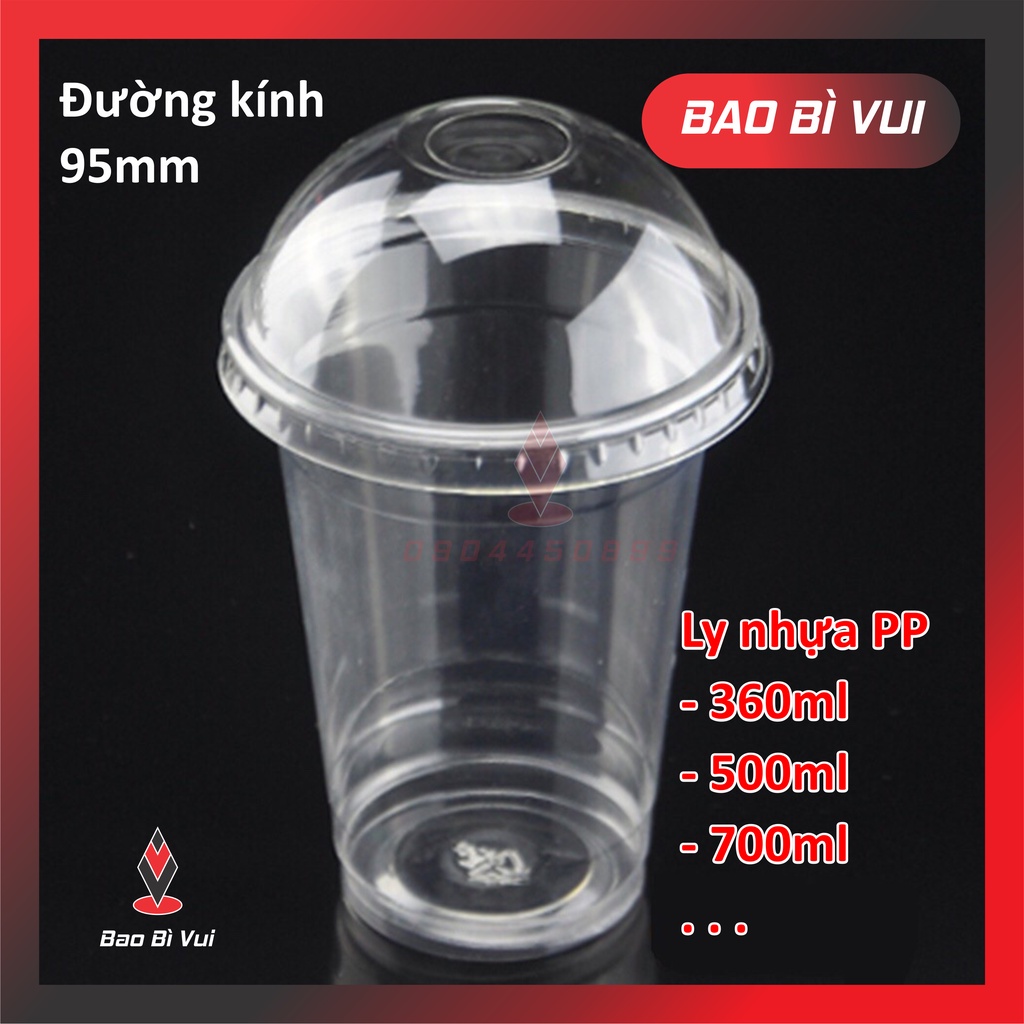 {Set 50 chiếc} Ly nhựa PP trơn - 360ml / 500 ml / 700ml [Siêurẻ] | Shopee Việt Nam