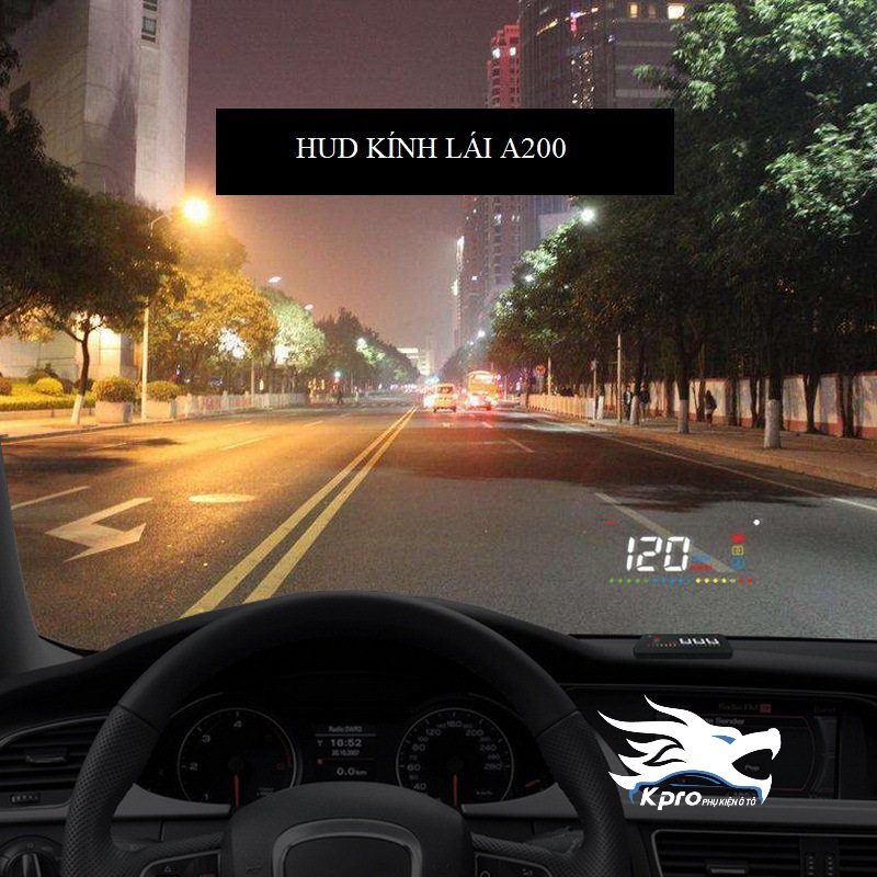 Bộ hiển thị tốc độ trên kính lái HUD A200 - Hàng Kpro chất lượng cao | Shopee Việt Nam