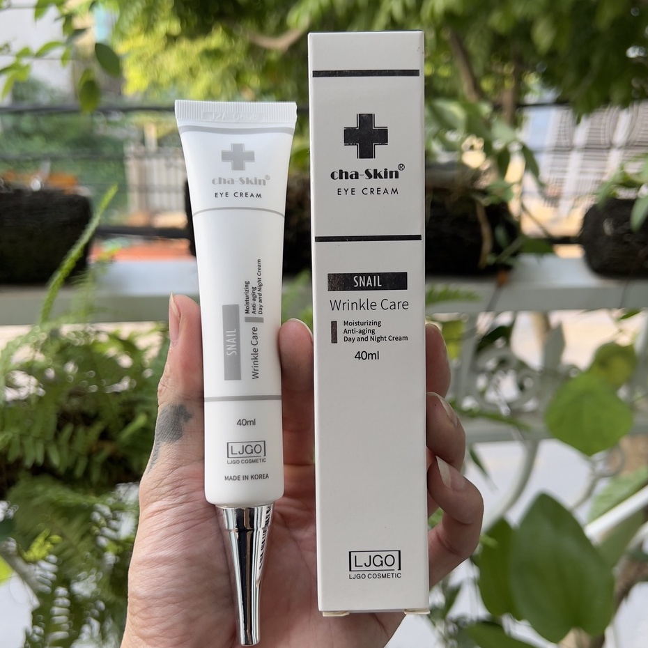 Kem mắt LJGO Snail Wrinkle Care Cha Skin Eye Cream 40ml Hàn Quốc ...