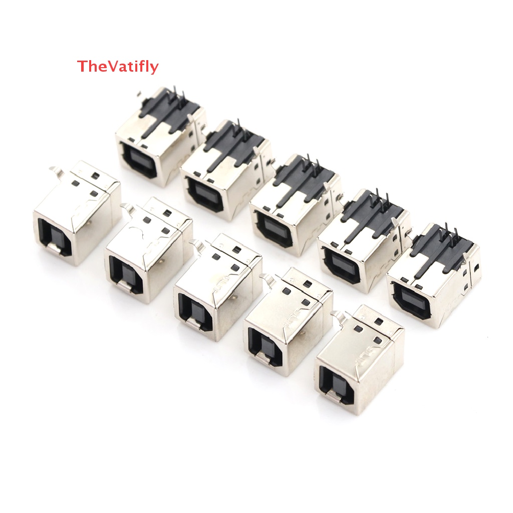 Set 10 Cổng USB Female Type-B Góc Phải 4-Pin PCB DIP | Shopee Việt Nam
