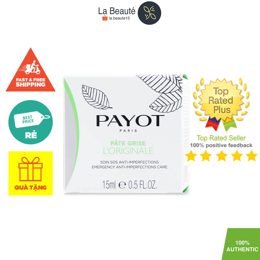 Payot Pate Grise Emergency Anti-Imperfections Care - Kem Chấm Giảm Mụn ...