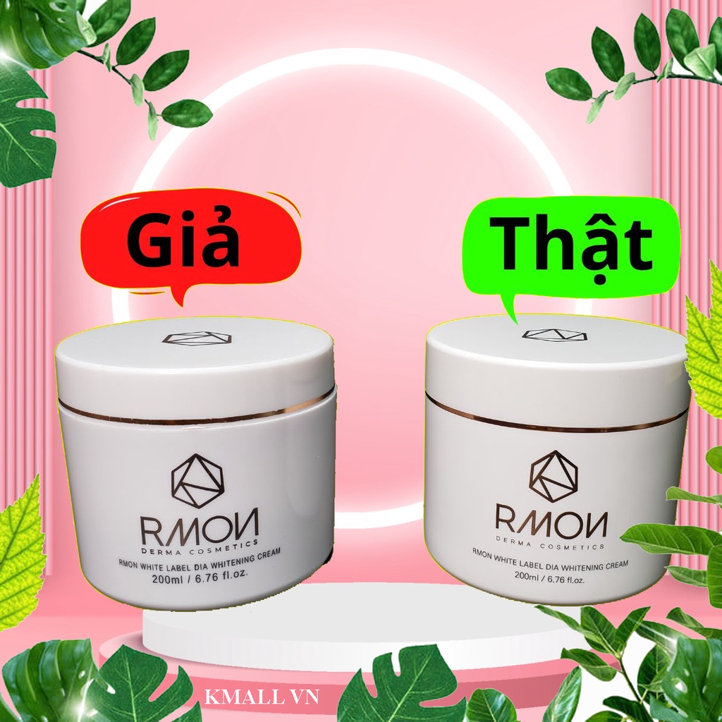 (Hàng Chính Hãng) KEM TRẮNG DA BODY RMON White Label Dia Whitening ...