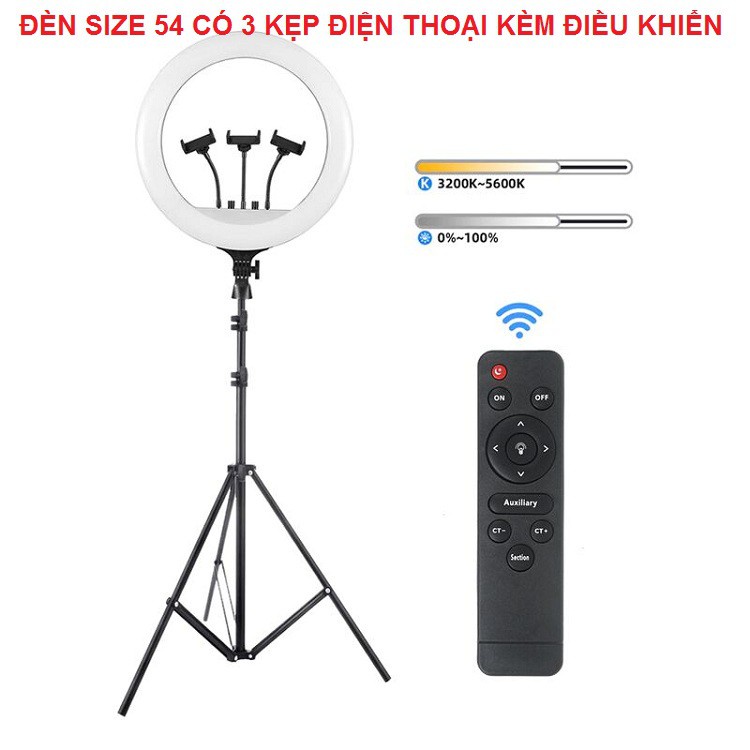 Đèn Led Livestream 45cm Hỗ Trợ Ánh Sáng Livestream, Chụp Ảnh, Quay ...