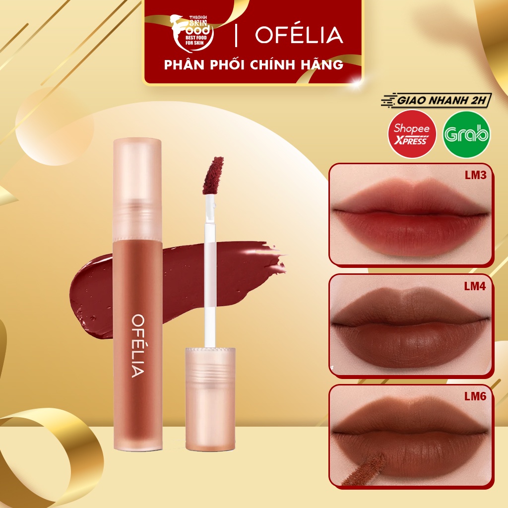 Son Kem Lì, Mịn Môi, Lâu Trôi OFÉLIA Uncovered Lip Mousse 4.3g | Shopee Việt Nam