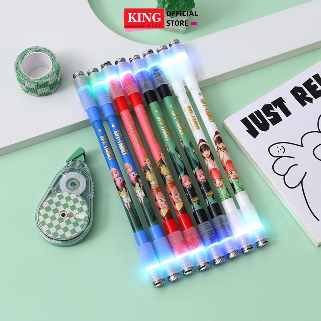 Bút quay có đèn Led nghệ thuật cân bằng chống trượt - Spinning pen ...