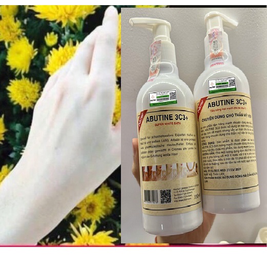 Ủ Trắng ABUTINE 3C3, Tắm trắng Toàn Thân Nhanh Chóng 350ml Và Kích ...