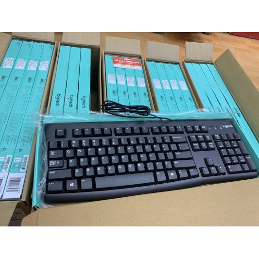 Bàn phím Logitech K120 (HÀNG CHÍNH HÃNG) | Shopee Việt Nam
