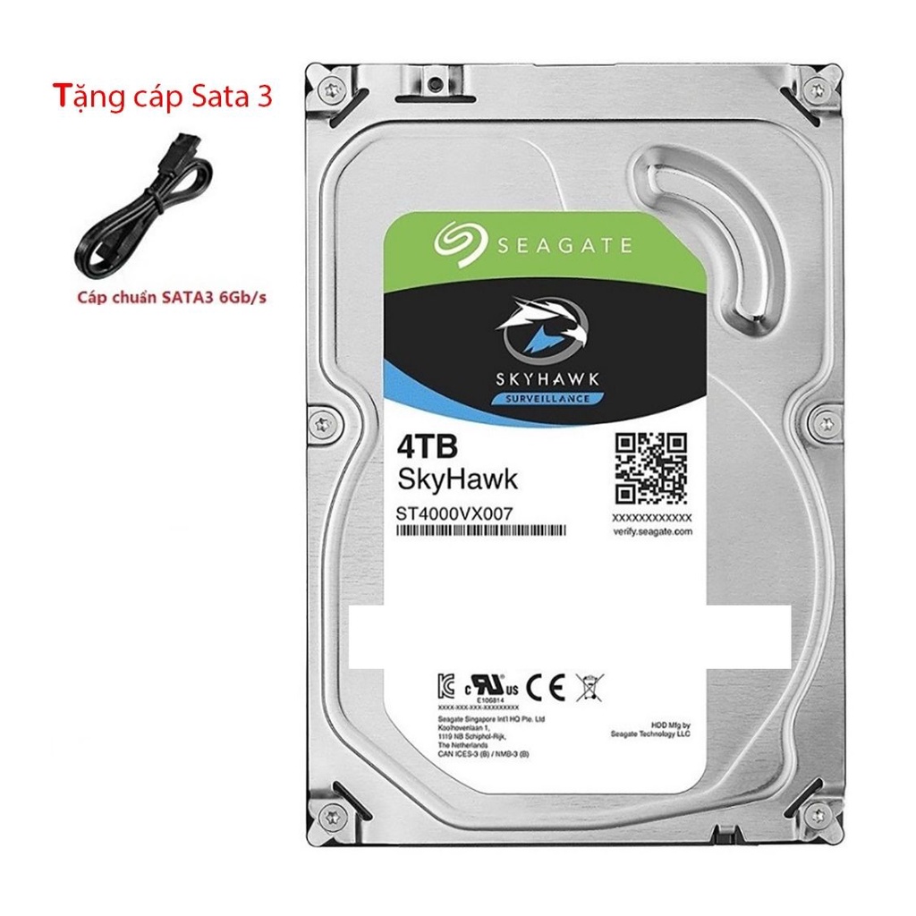 ổ cứng seagate 4tb - dòng chuyên dành cho đầu ghi camera - nas | Shopee Việt Nam