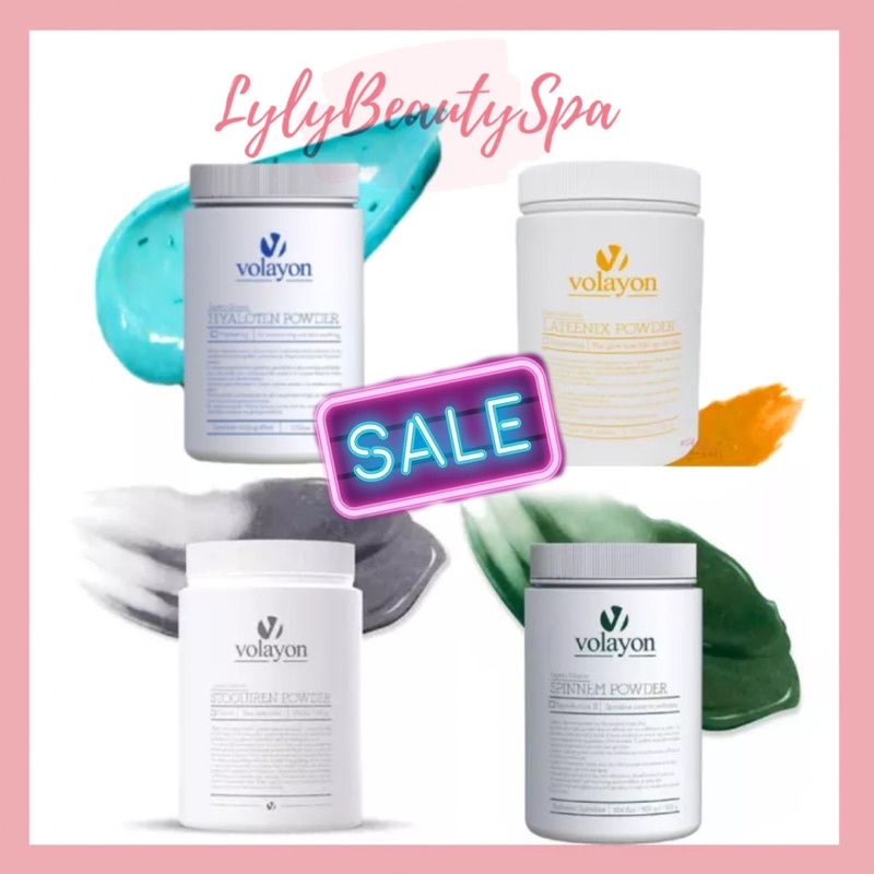 Full Mặt Nạ Bột Volayon Cao Cấp Tặng Bộ Thìa Bát Trộn | Shopee Việt Nam