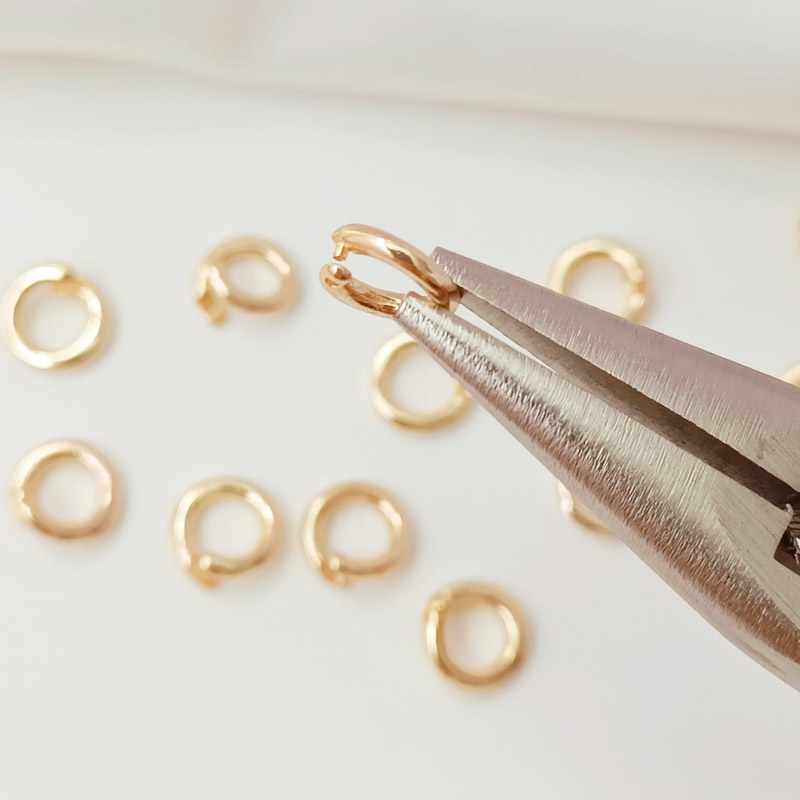 Khóa Handmade DIY 14K Đồng Chép Vàng Giữ Màu Vàng Mở Bóng | Shopee Việt Nam