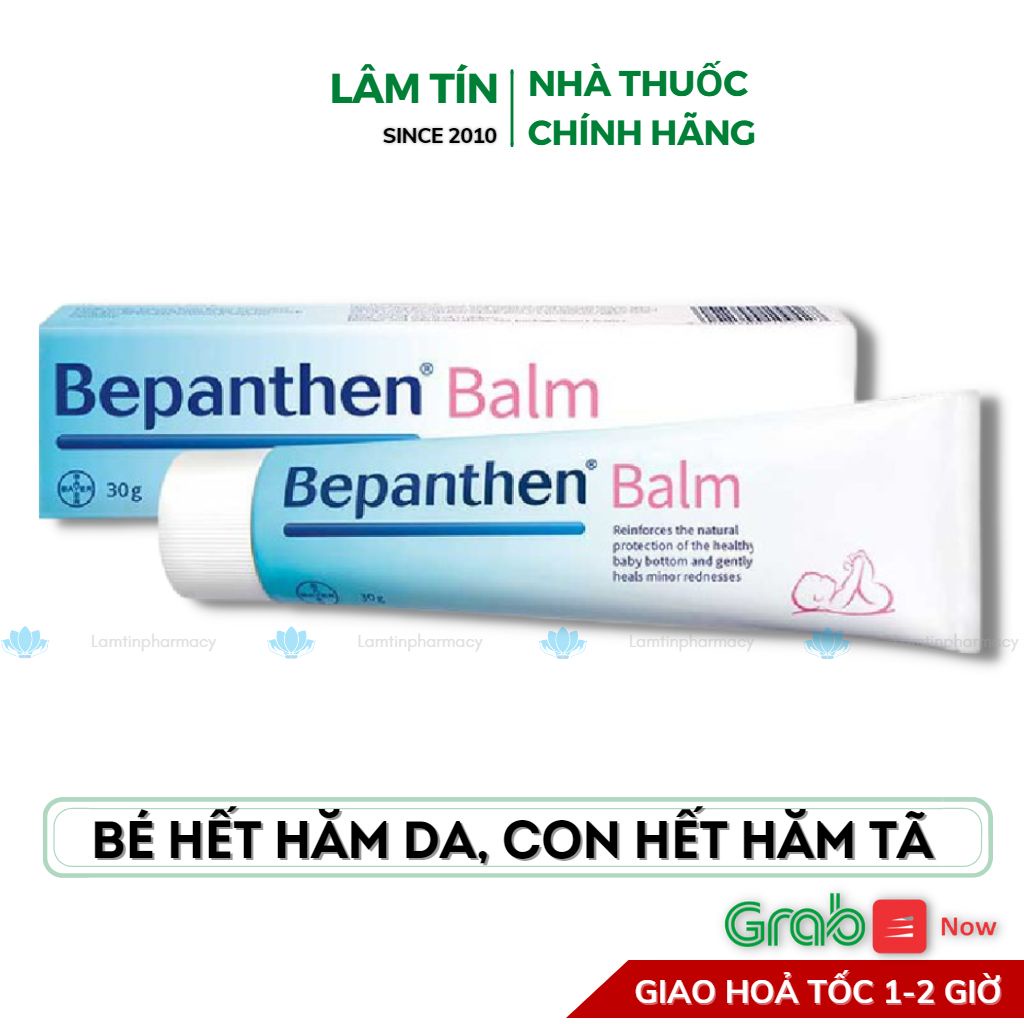 Bepanthen Balm Kem chống hăm Hàng chính hãng mẫu mới 2024 - Tuýp 30g ...