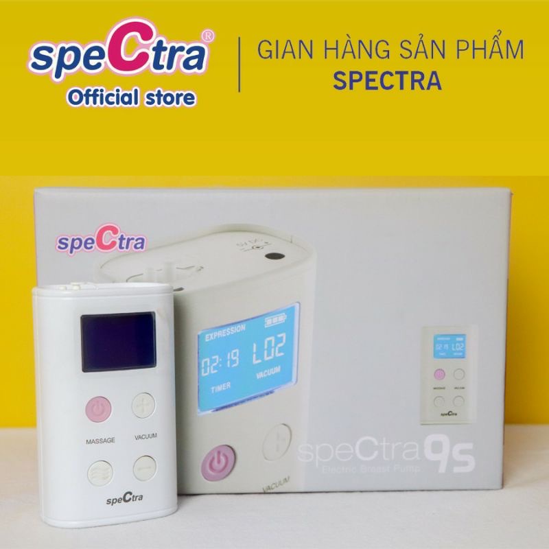 Máy hút sữa điện đôi cao cấp Spectra 9S / Spectra 9PLUS 9+ màn hình LCD ...