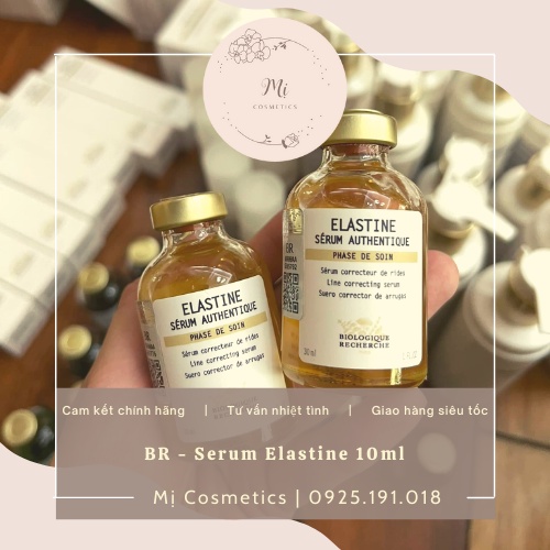 [Chính Hãng] 10ml Serum hồi sinh làn da lão hóa, làm săn mịn & mờ nếp nhăn Elastine | Shopee ...