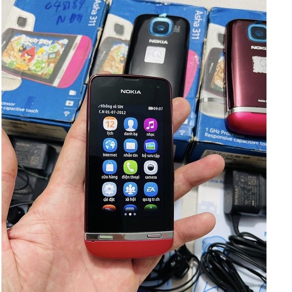 Điện thoại Nokia Asha 311 Cảm Ứng FULL BOX - Bảo Hành 12 Tháng | Shopee ...